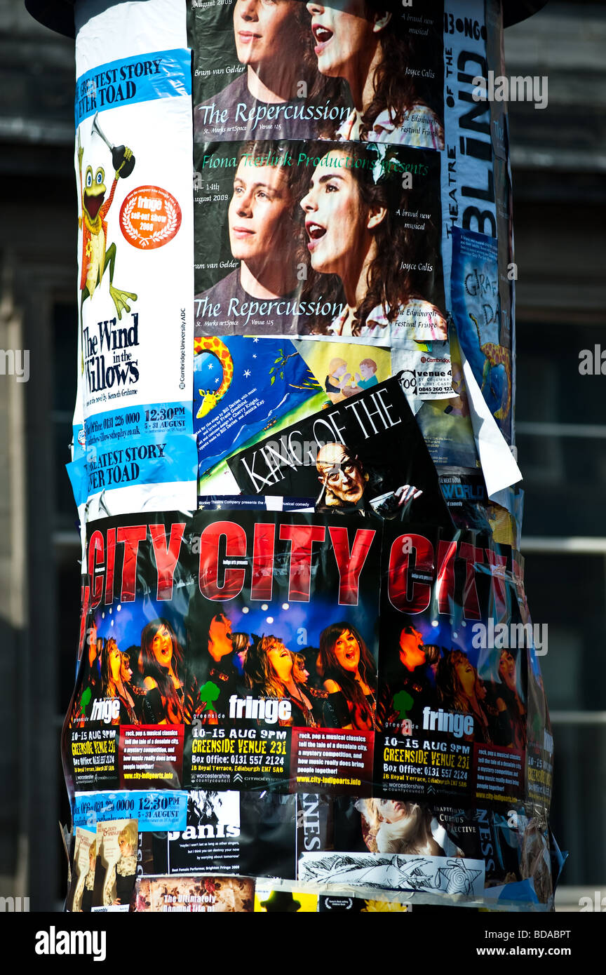 Edinburgh Festival Poster High Resolution Stock Photography and Images ...