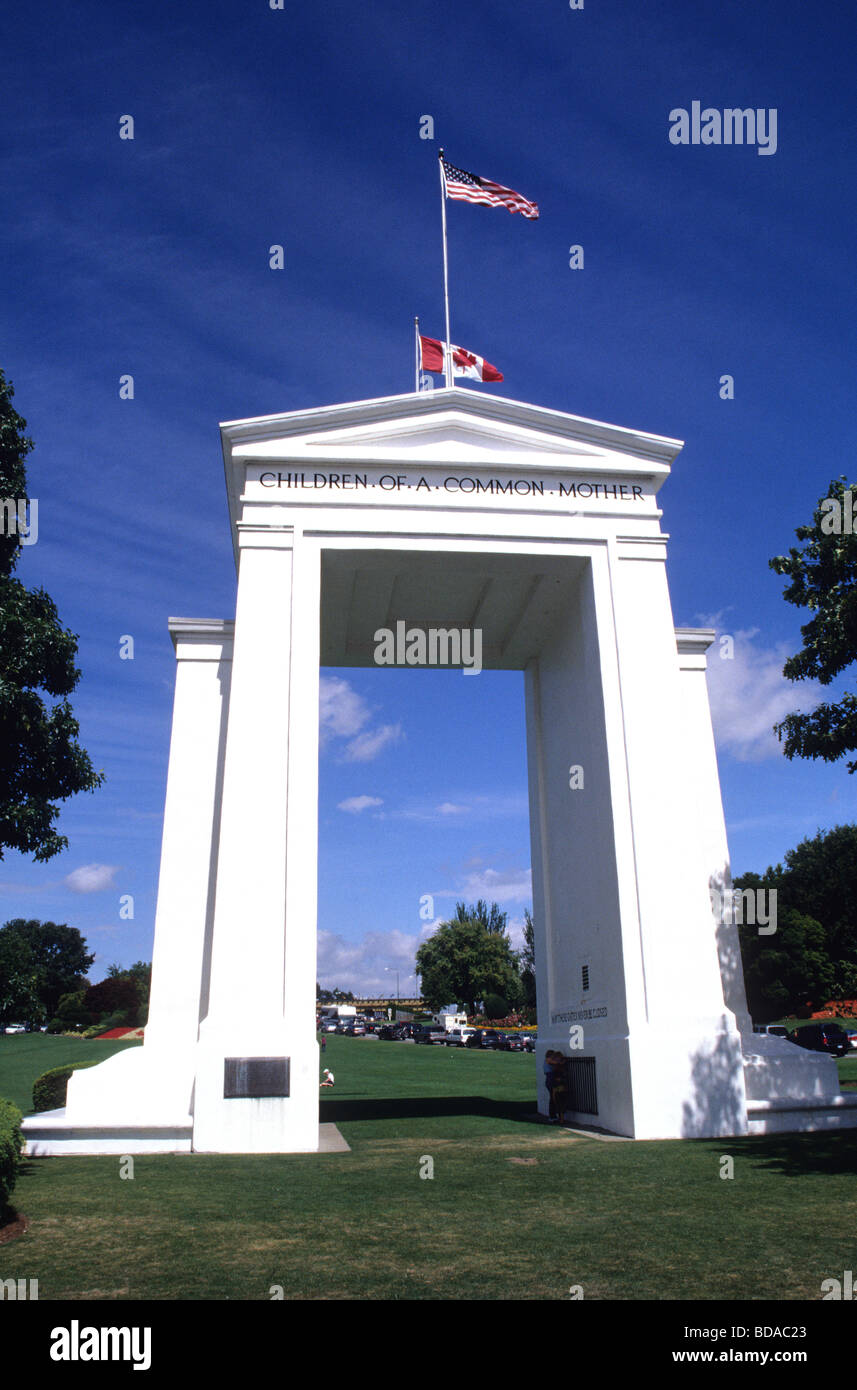 Seattle border hi-res stock photography and images - Alamy