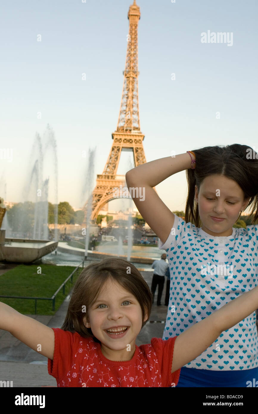 near Eiffel Tower Stock Photo - Alamy