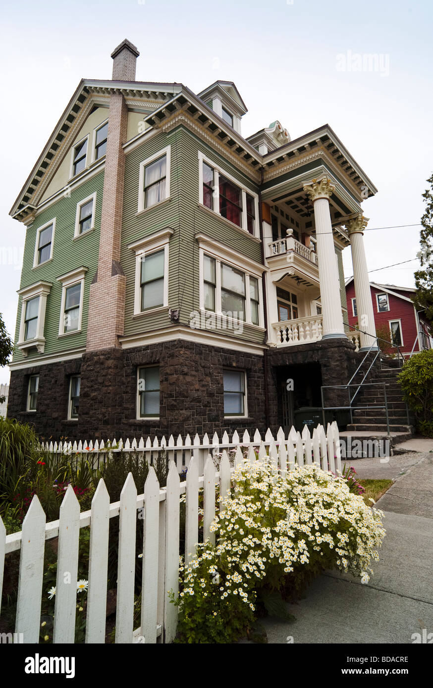 Victorian house in Astoria Oregon USA Stock Photo - Alamy