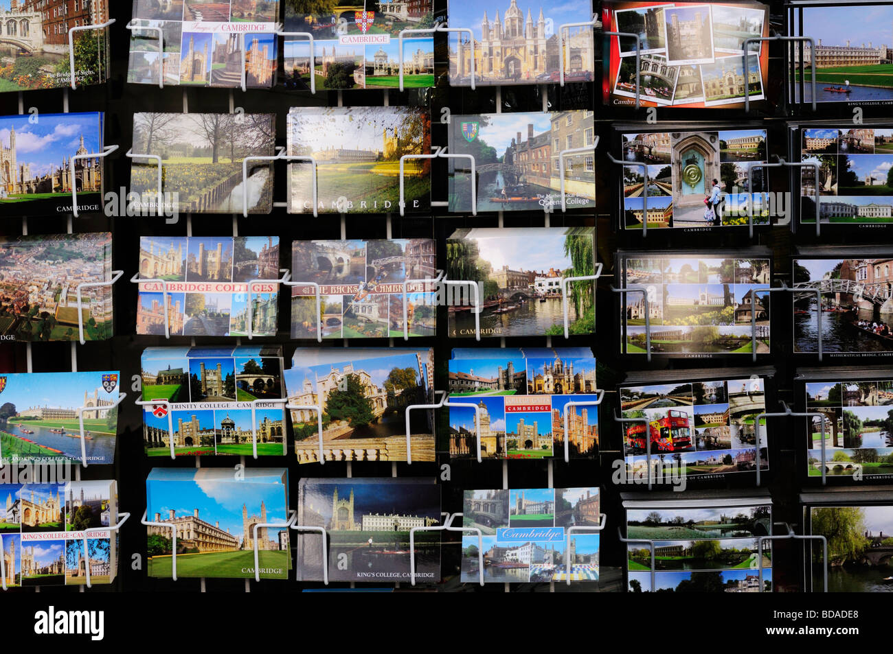 Cambridge postcards hi-res stock photography and images - Alamy