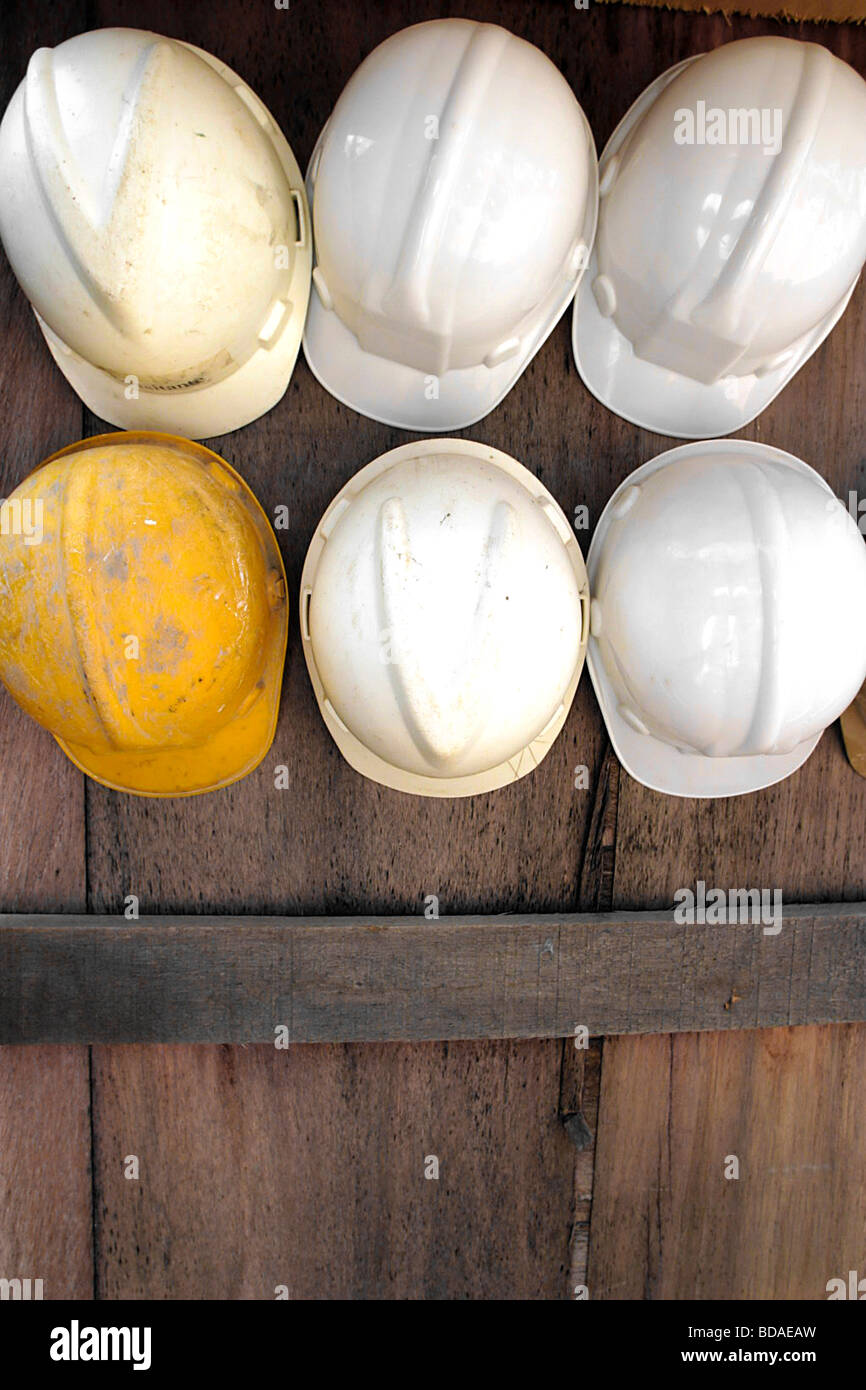 Construction helmet hanging on wall hi-res stock photography and images ...
