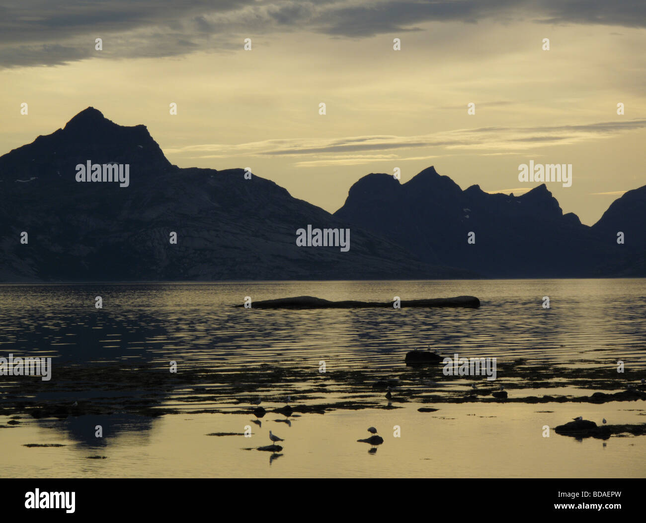 Norway sunset not sunrise hi-res stock photography and images - Alamy