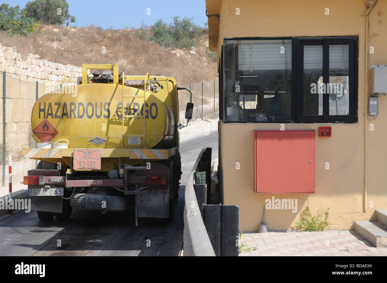 Hazardous material truck hi-res stock photography and images - Alamy