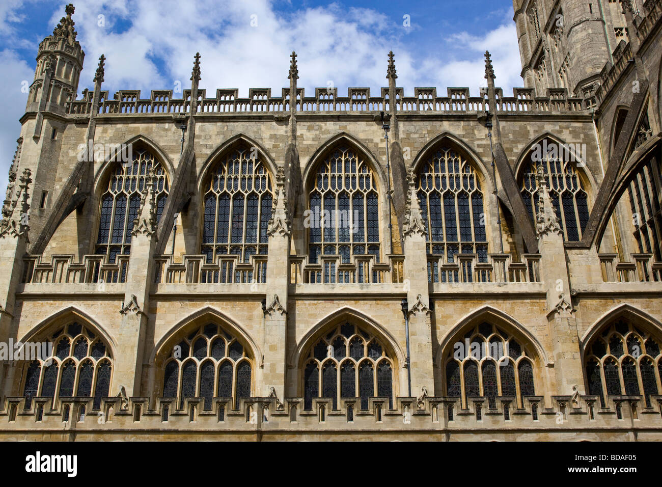 Bath Abbey Church Bath Somerset Stock Photo - Alamy