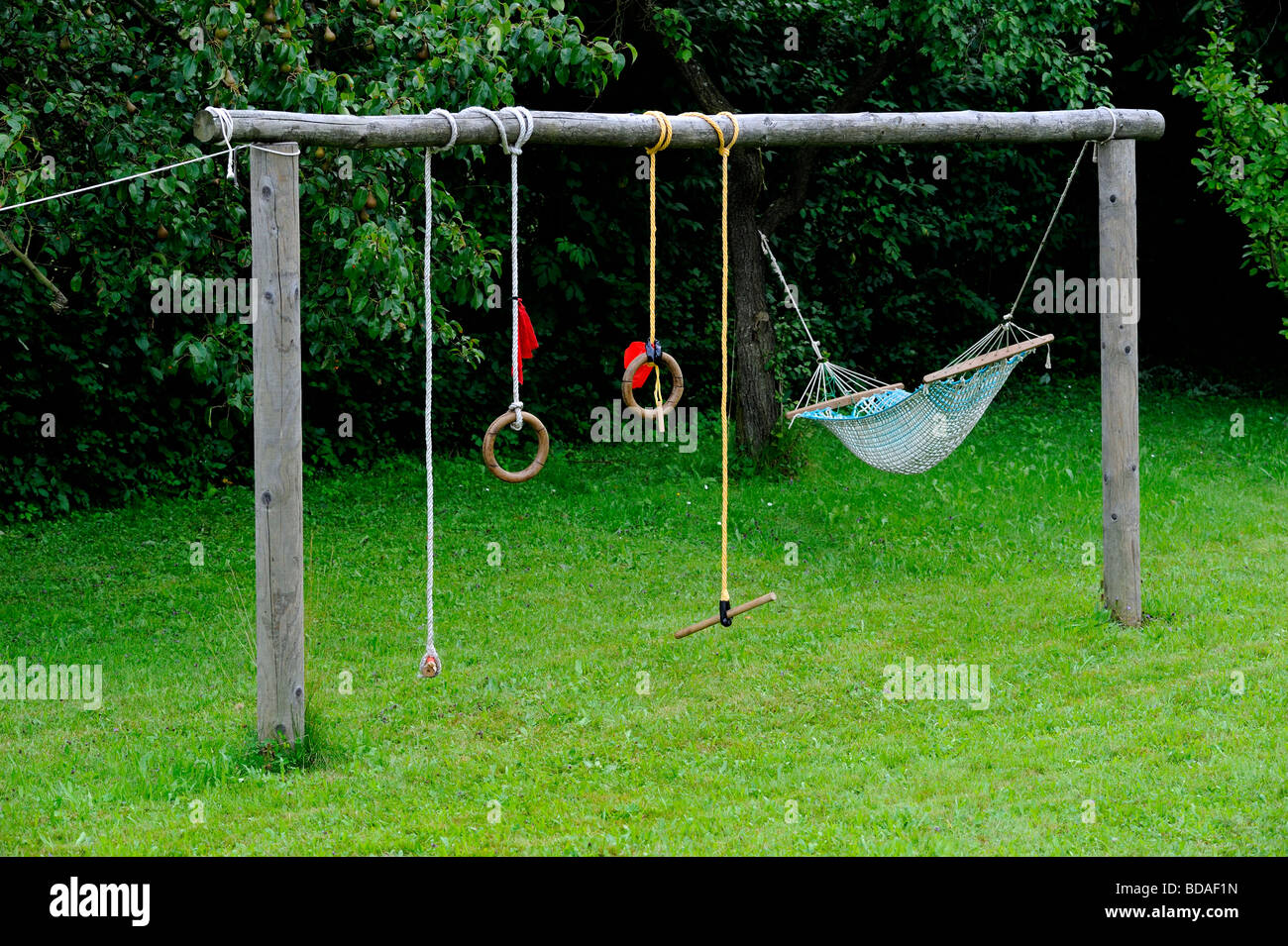 Playground spring bounce hi-res stock photography and images - Alamy