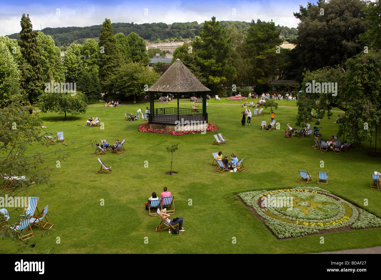 Parade Gardens Bath Stock Photo - Alamy