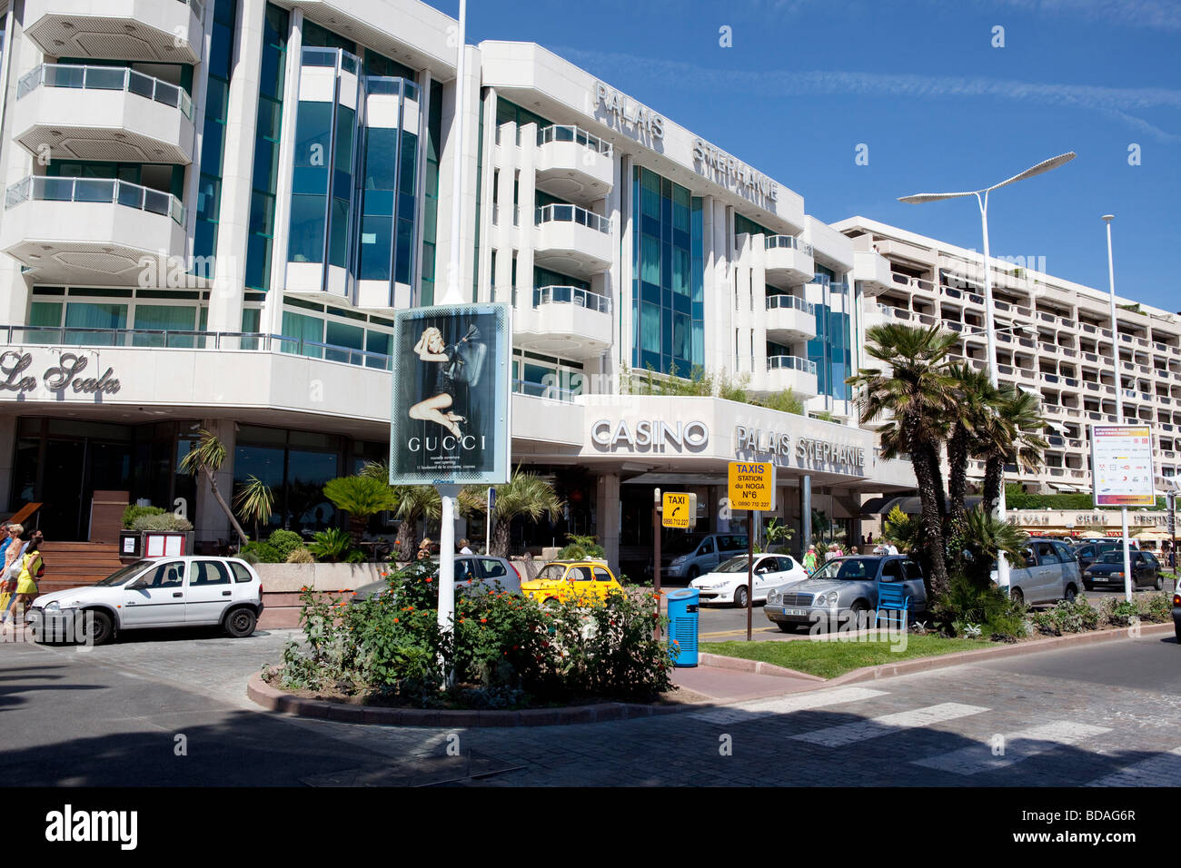palais stephanie hotel, cannes Stock Photo - Alamy