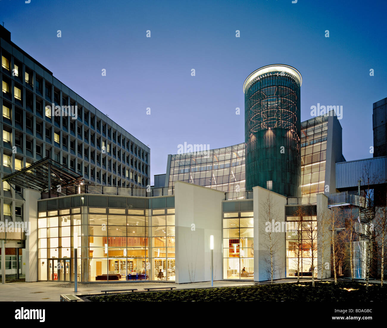 The Saltire Centre, Caledonian University, Glasgow, Scotland Stock ...