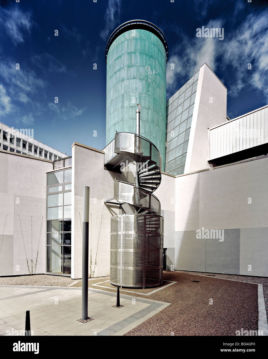 The Saltire Centre, Caledonian University, Glasgow, Scotland Stock Photo - Alamy