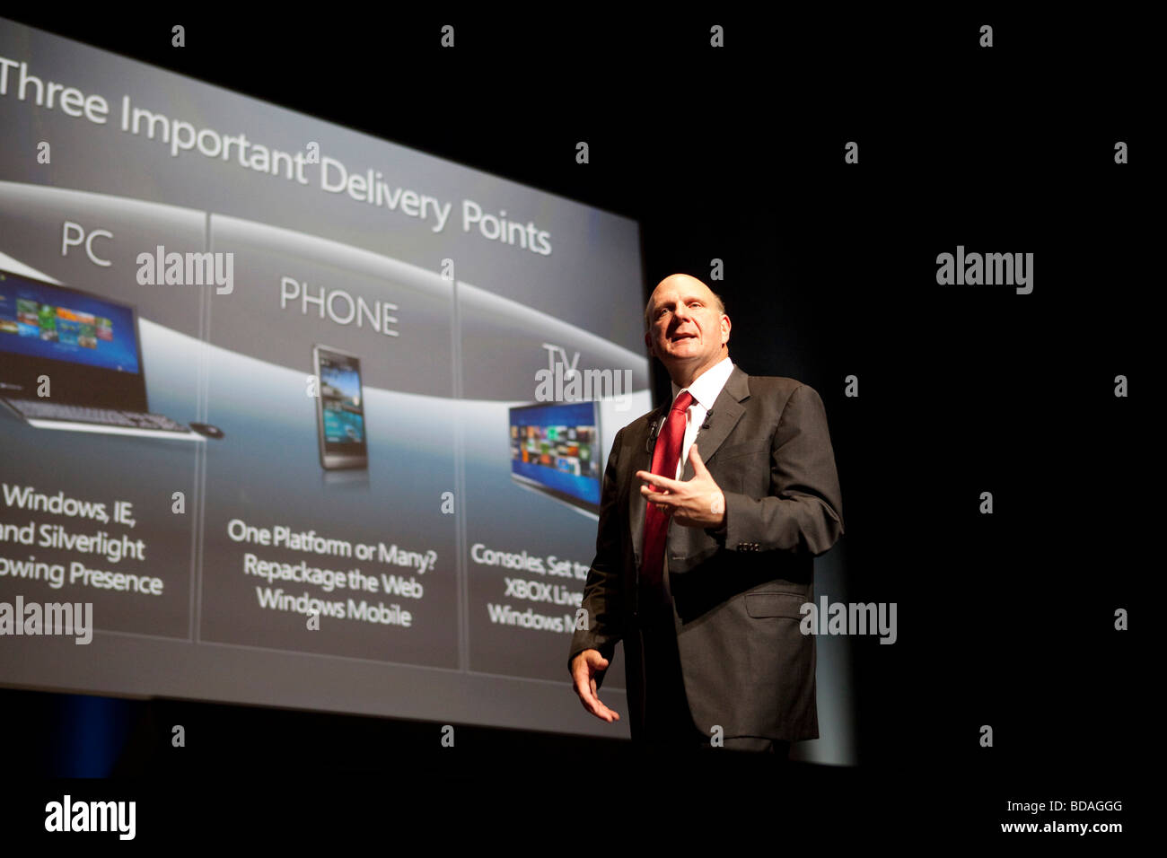 steve ballmer, microsoft Stock Photo - Alamy