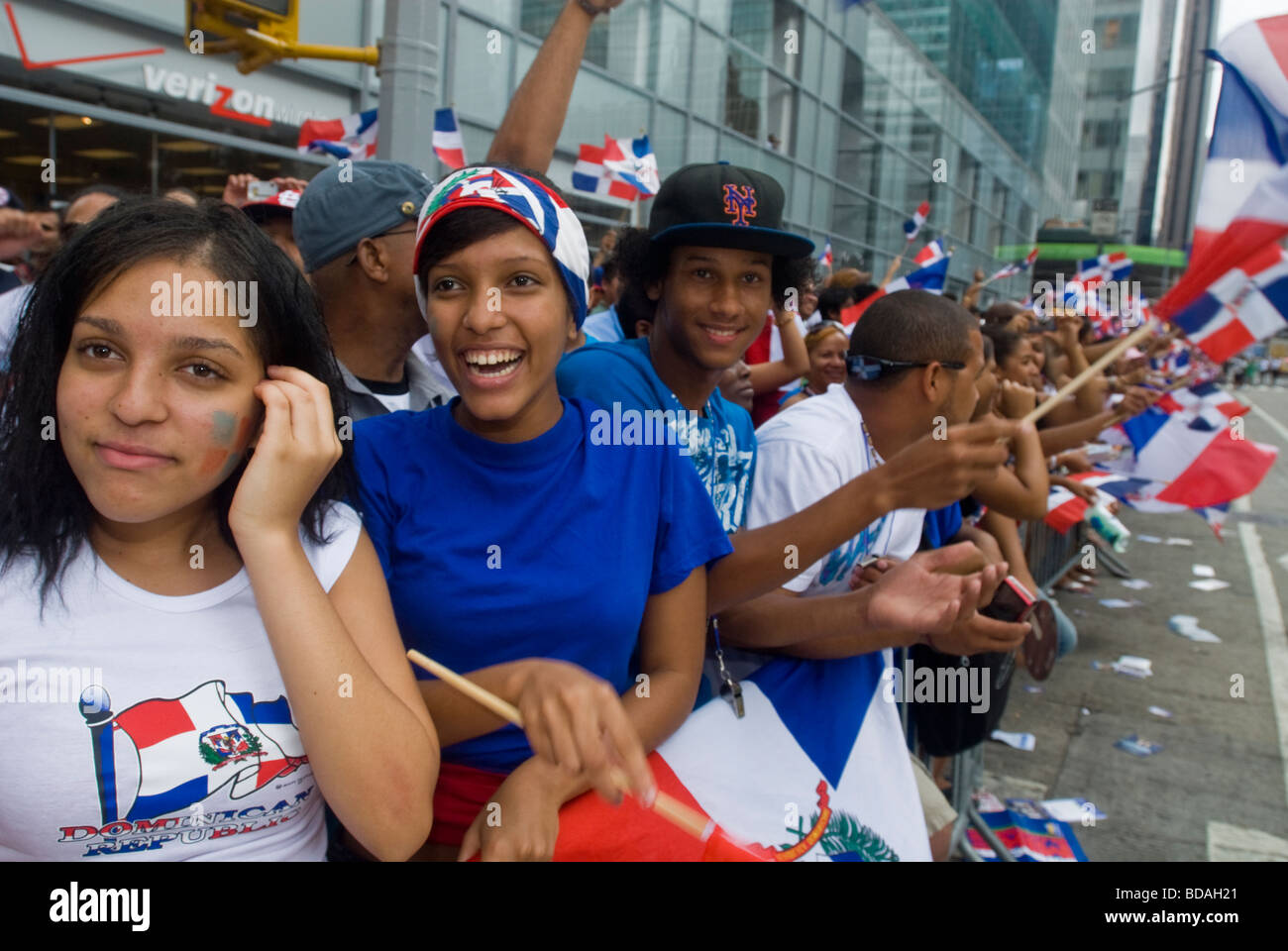 27th Annual Dominican Independence Day Parade in New York Stock Photo ...