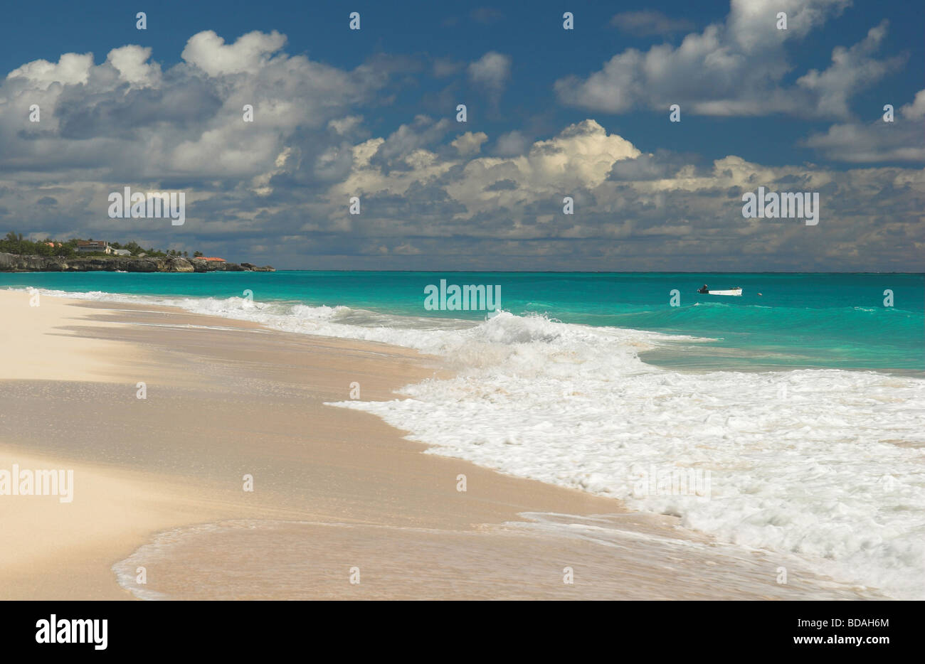 Barbados blue sky with white clouds hi-res stock photography and images ...