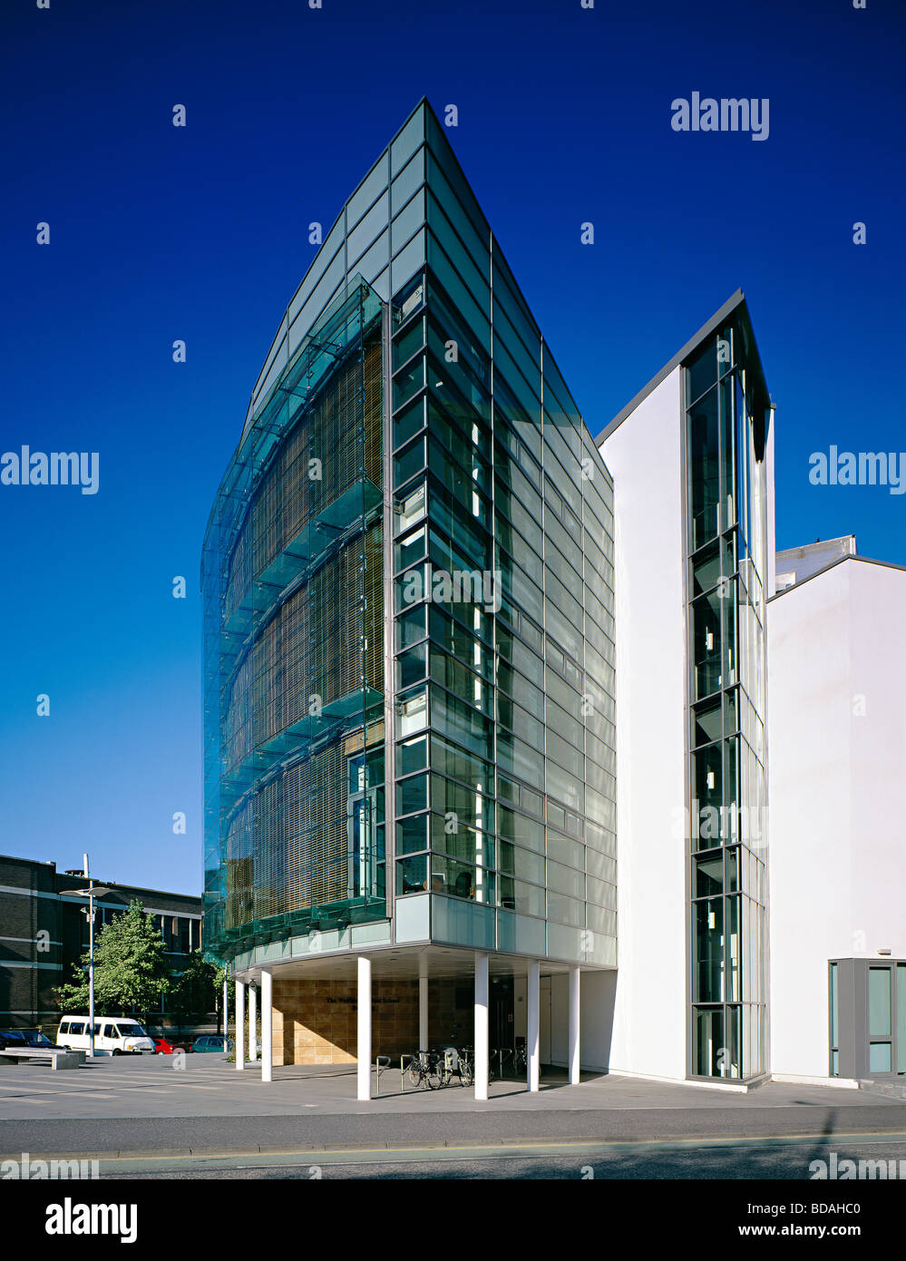 University glasgow architecture contemporary building scotland glass ...