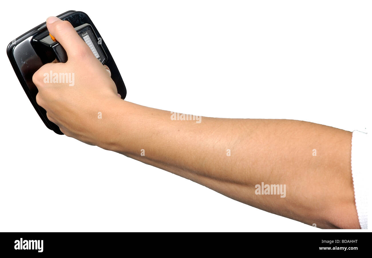 Hands doctor holding defibrillator hi-res stock photography and images ...