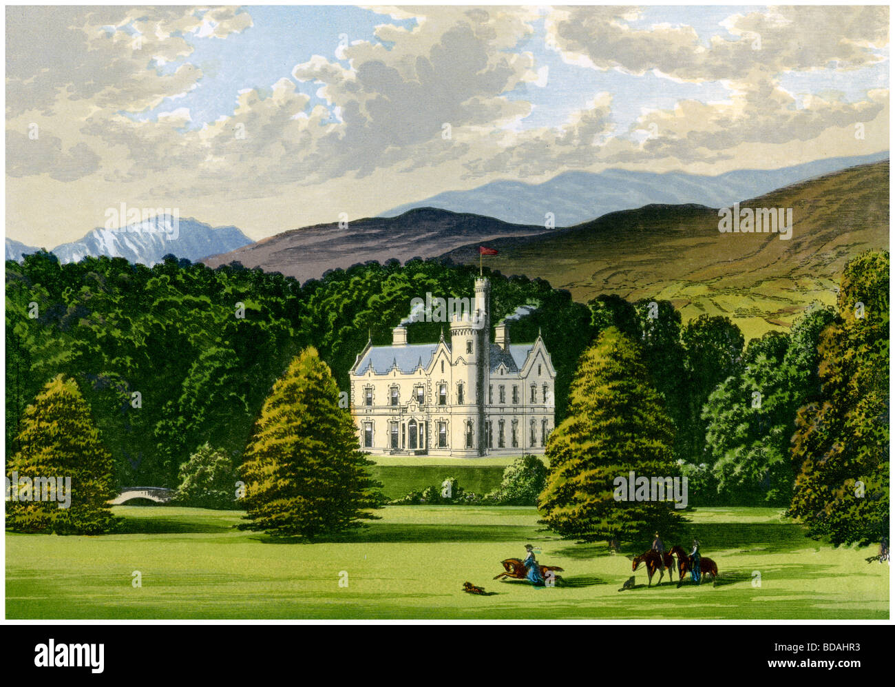 Ardtully, County Kerry, Ireland, home of the Orpen-Knight family, c1880 ...