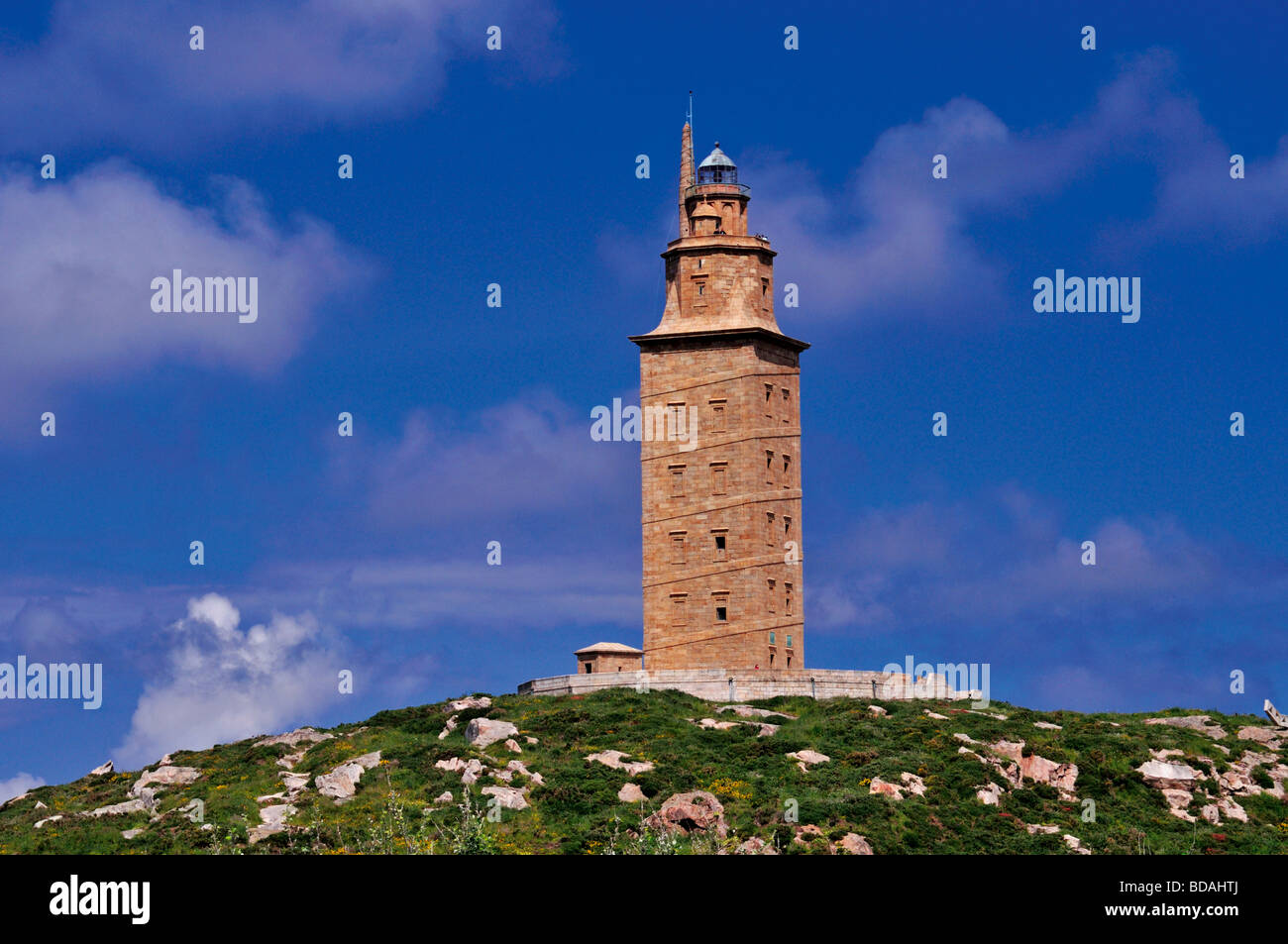 Tower hercules ancient roman hi-res stock photography and images - Alamy
