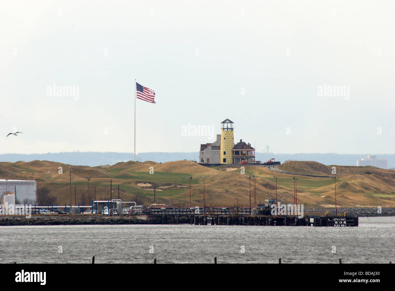 Historic Lighthouse under renovation, Staten Island, New York City ...