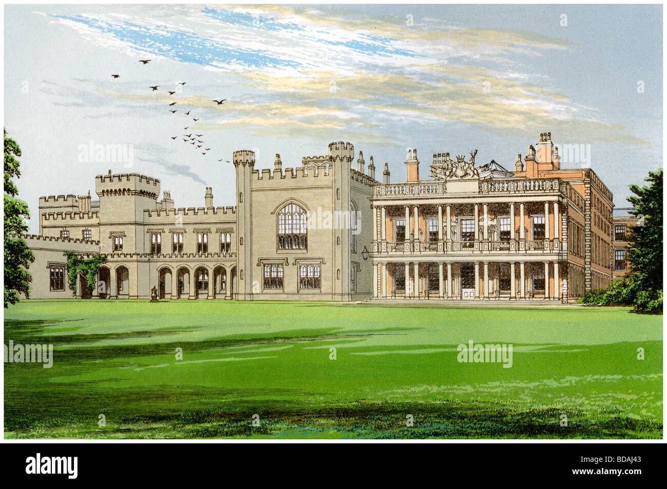 Knowsley hall hi-res stock photography and images - Alamy