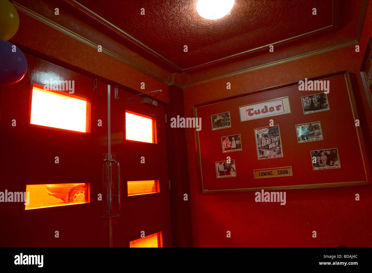 Theater cinema entrance doors hi-res stock photography and images - Alamy