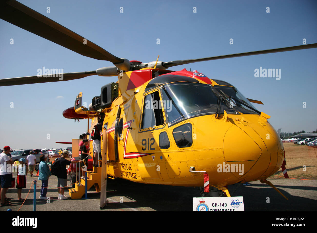 CH-149 Cormorant Search and Rescue Helicopter at Abbotsford ...