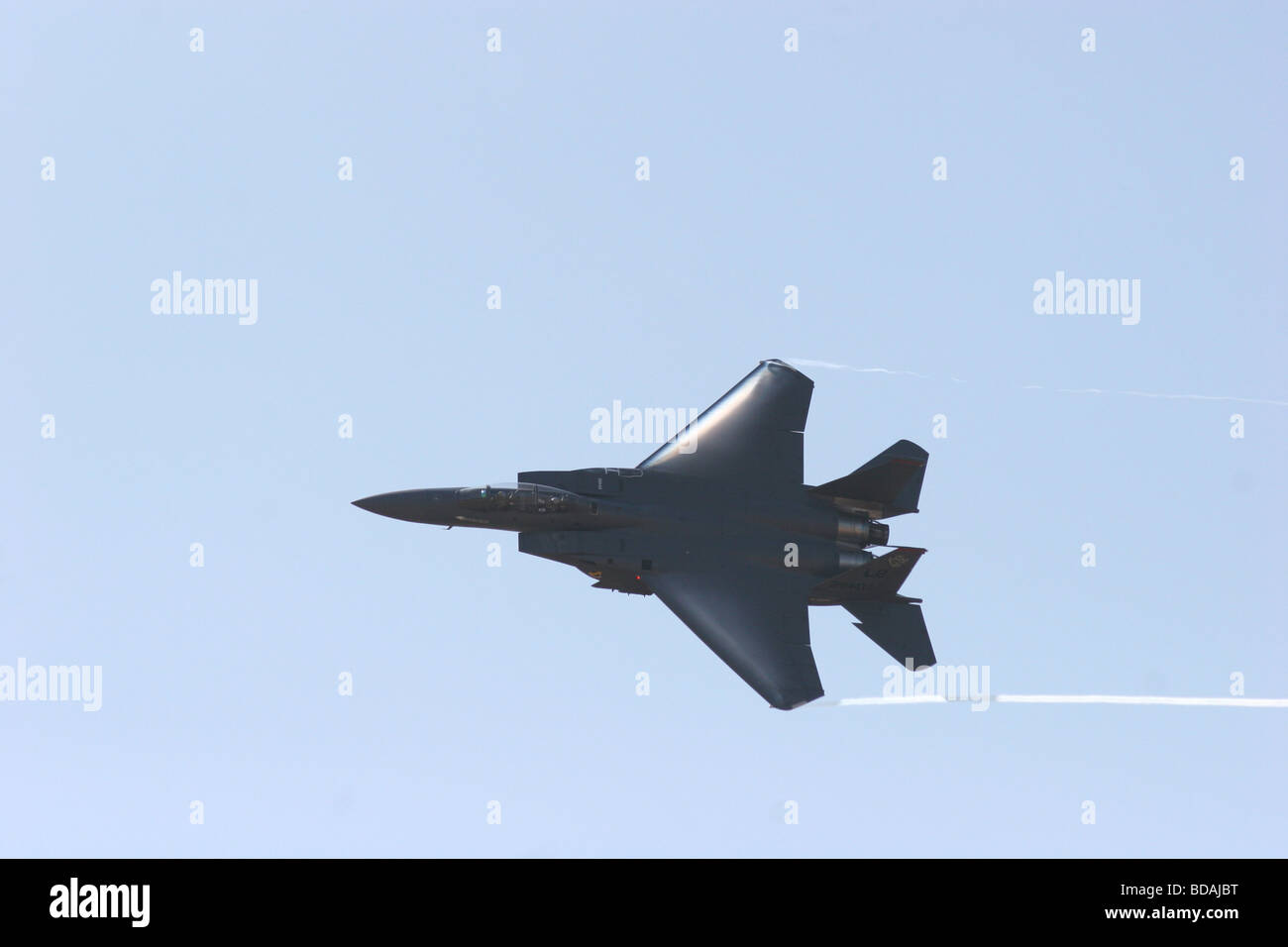 F-15 Eagle doing low speed flyby at Abbotsford International Air Show ...