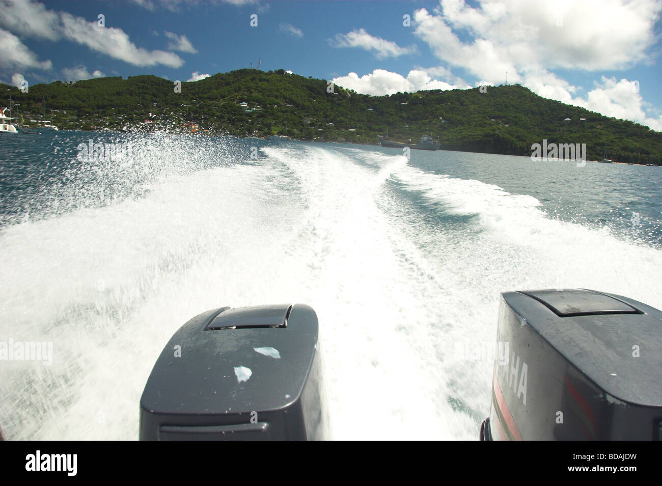 Twin outboards hi-res stock photography and images - Alamy