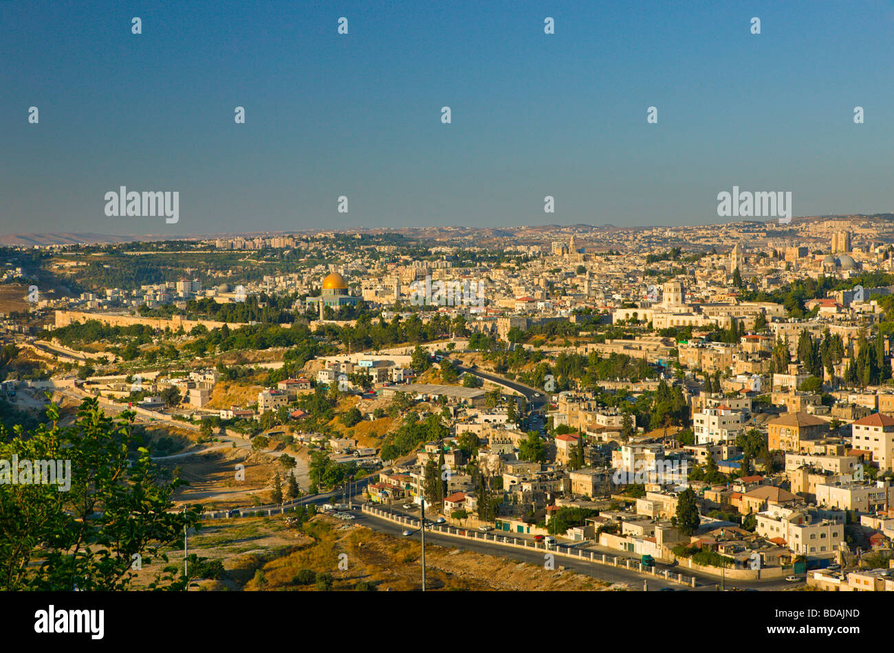 Jerusalem aerial hi-res stock photography and images - Alamy