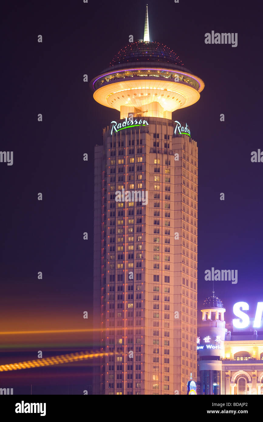 Radisson New World tower from Renmin Park People s Square Huangpu ...