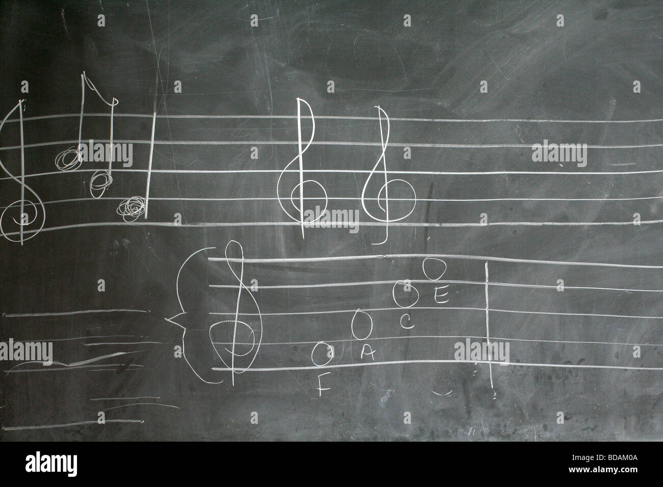 Music clef hi-res stock photography and images - Alamy