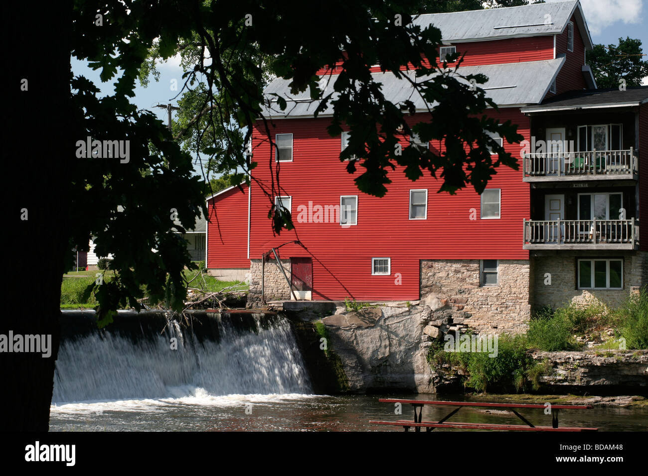 Fertile Mill Fertile Iowa Stock Photo - Alamy
