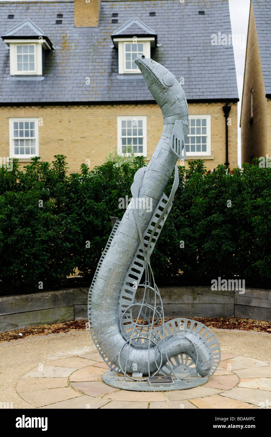 Eel Sculpture Jubilee Gardens High Resolution Stock Photography and ...