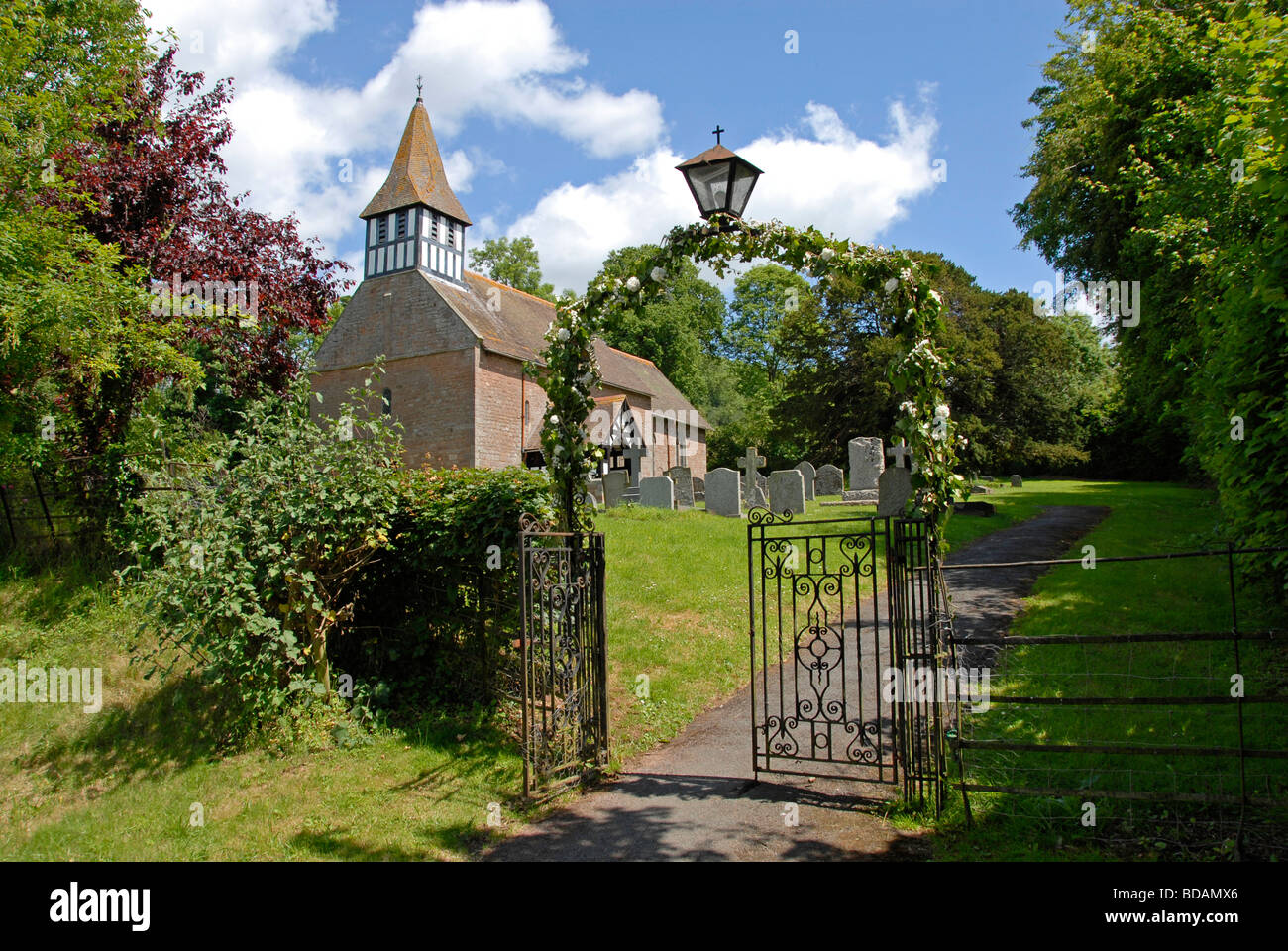 St Micheal's church, Castle Frome, Herefordshire, England, UK Stock ...
