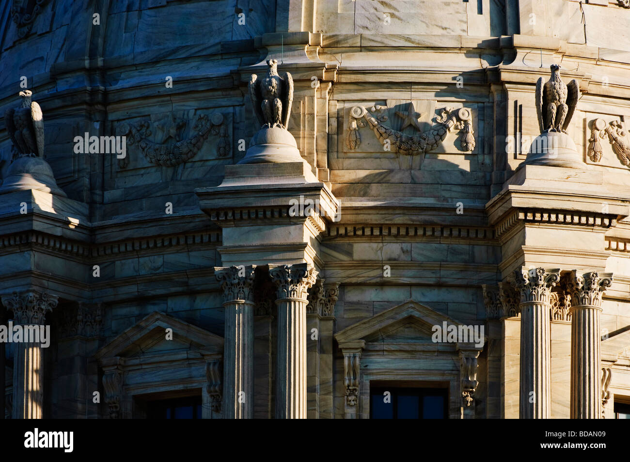 Detail of the Minnesota State capitol building Stock Photo - Alamy