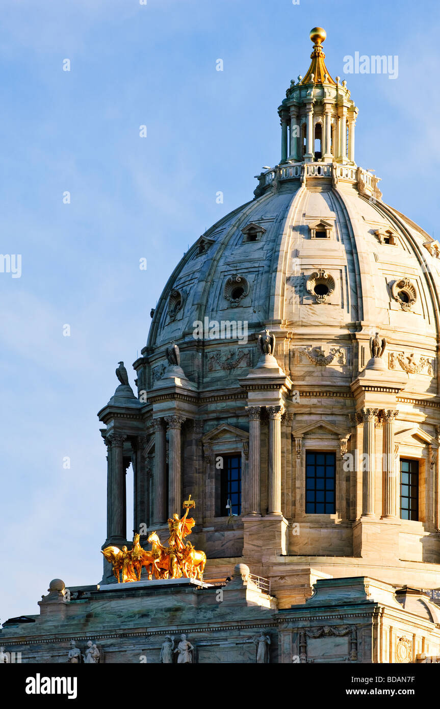 Dome of the Minnesota State capitol building Stock Photo - Alamy