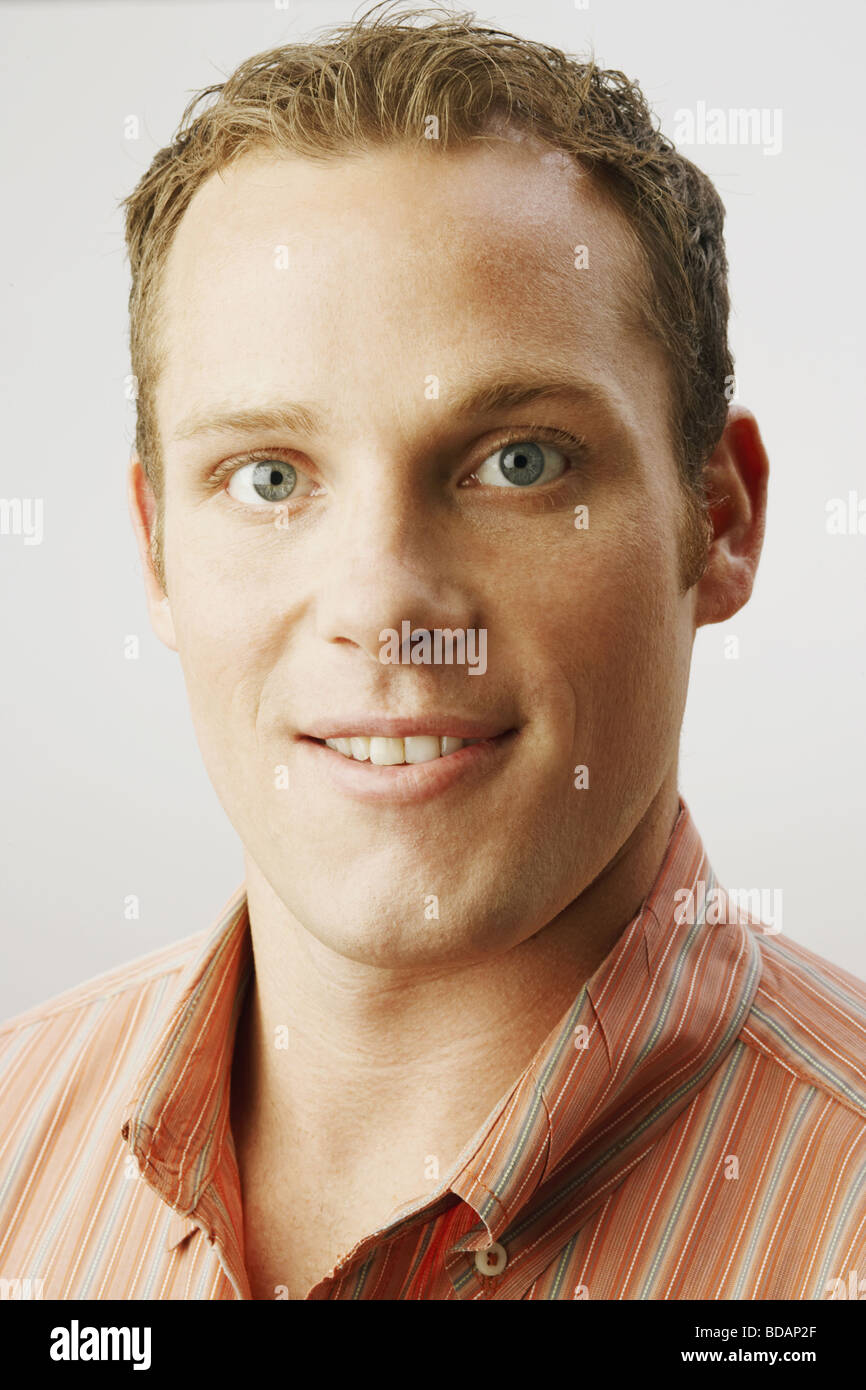 Portrait of a mid adult man smiling Stock Photo - Alamy