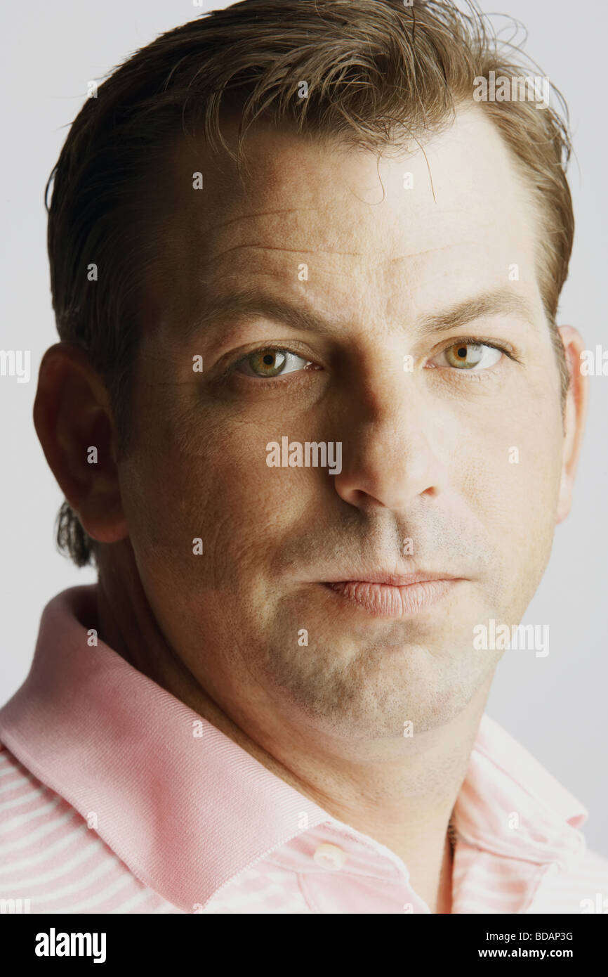 Portrait of a mid adult man Stock Photo - Alamy