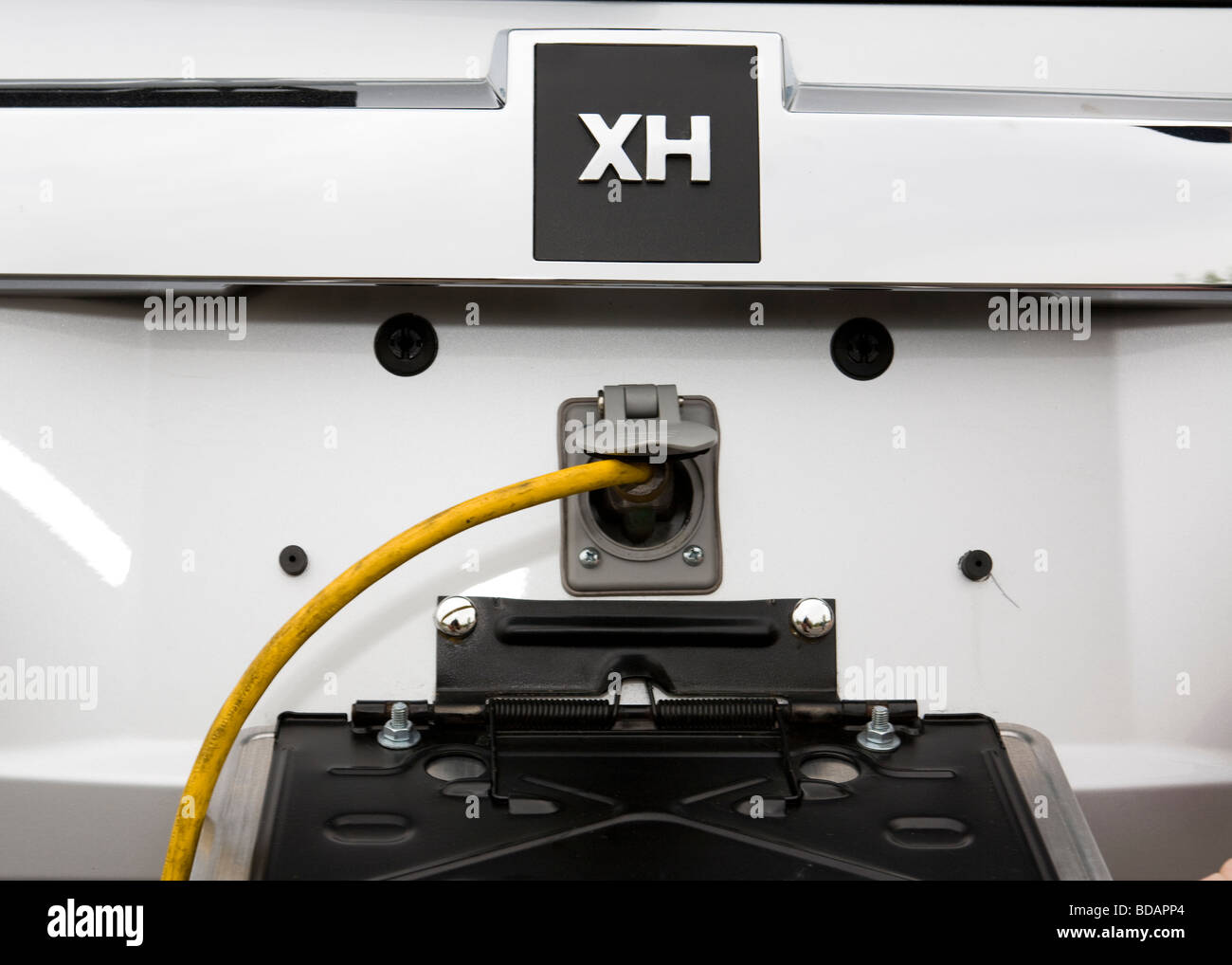 Electric vehicle outlet Stock Photo - Alamy