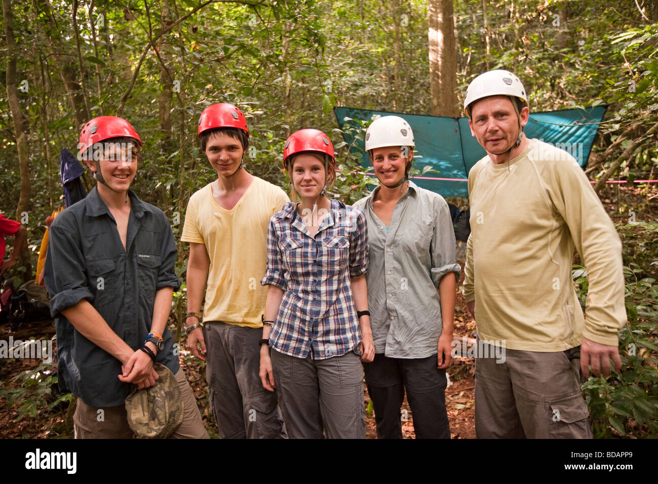Indonesia Sulawesi Operation Wallacea Lambusango forest reserve canopy ...