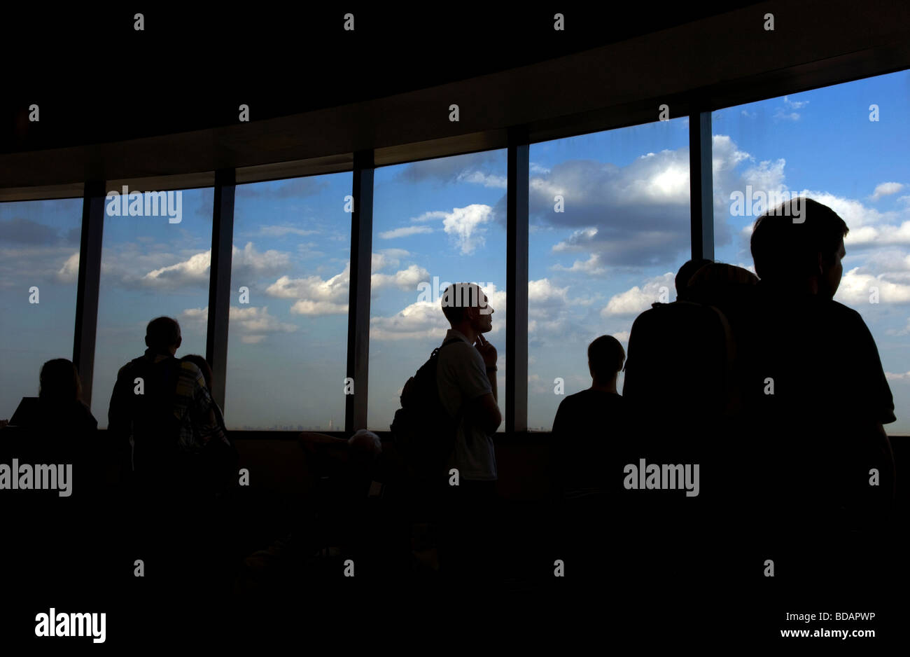 People waiting at Terminal Stock Photo - Alamy