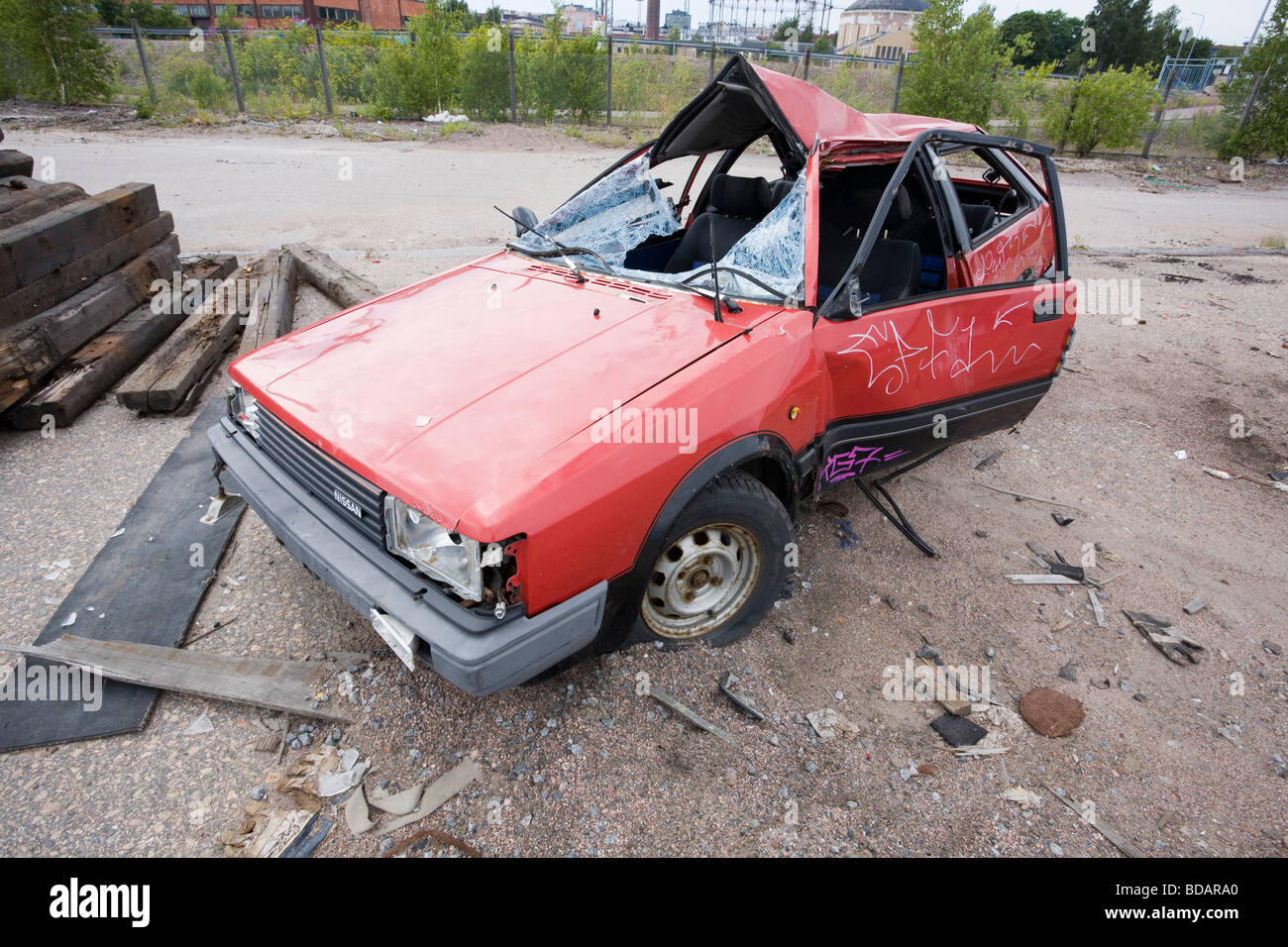 Wrecked environment hi-res stock photography and images - Alamy