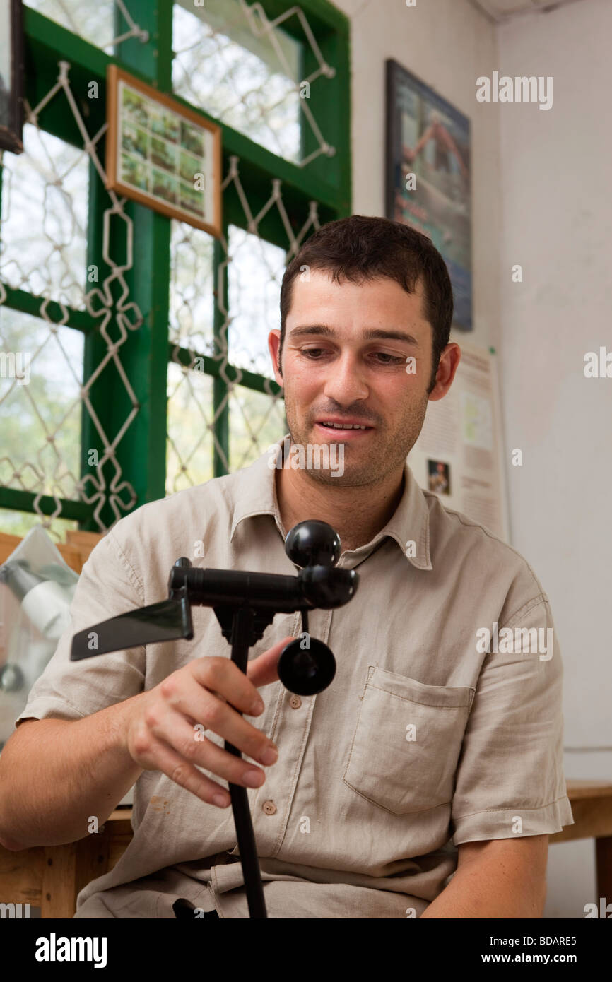 Indonesia Sulawesi Operation Wallacea Dr Phil Wheeler assembling ...