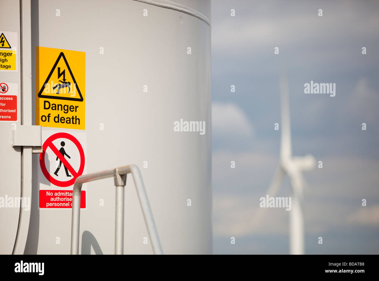 Scout Moor wind farm on the Pennine Moors between Rochdale and ...