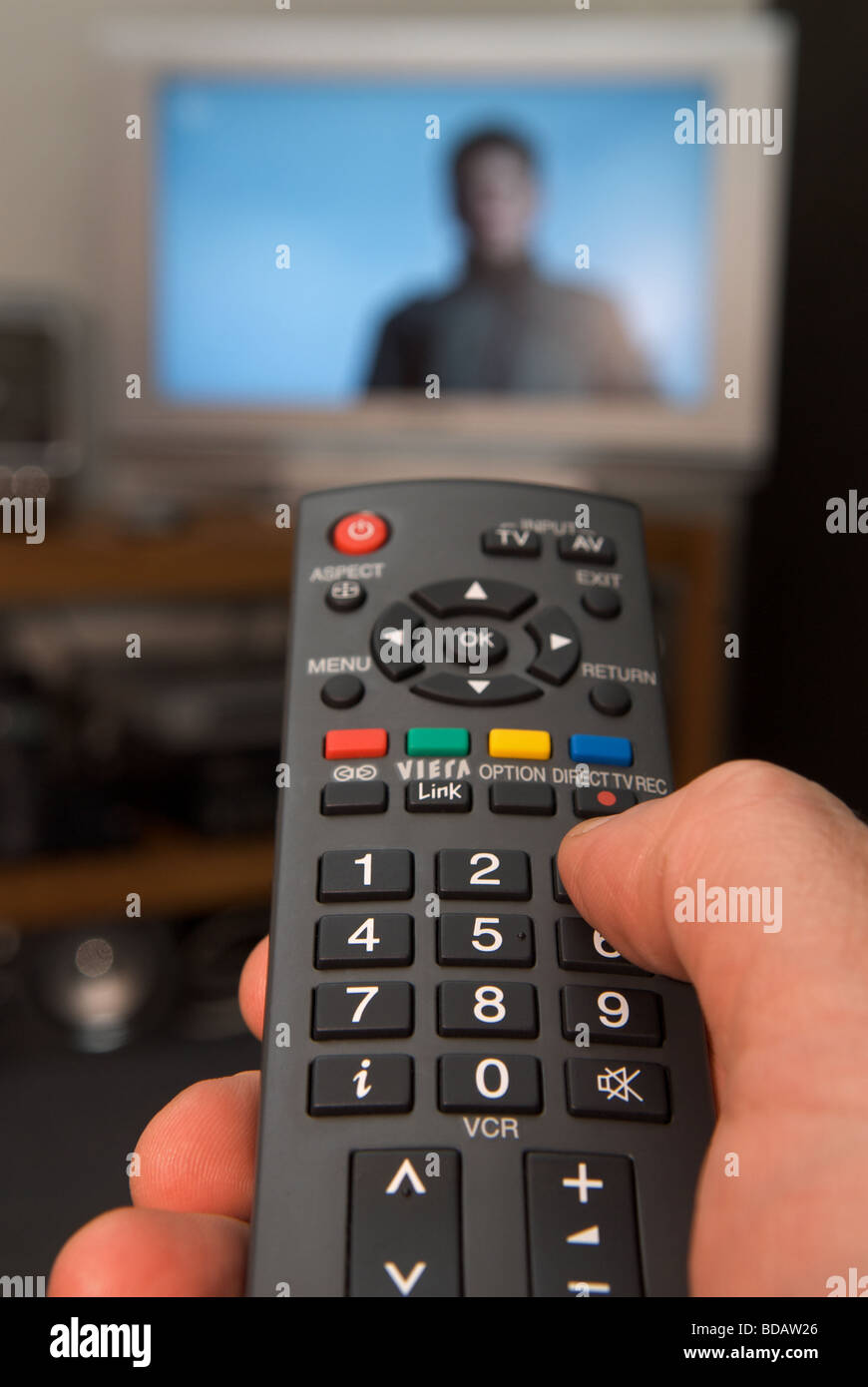 TV remote control Stock Photo - Alamy