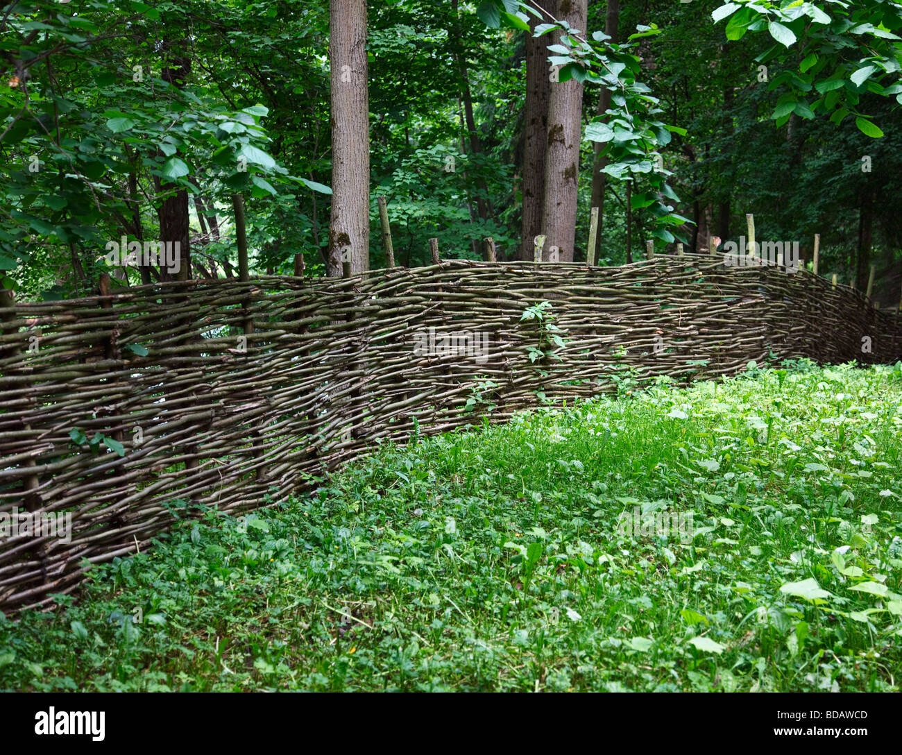 Fence landscape hi-res stock photography and images - Alamy