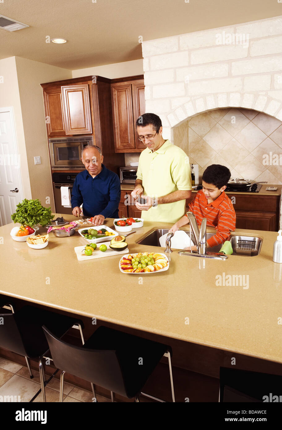 Father son cutting wood hi-res stock photography and images - Alamy