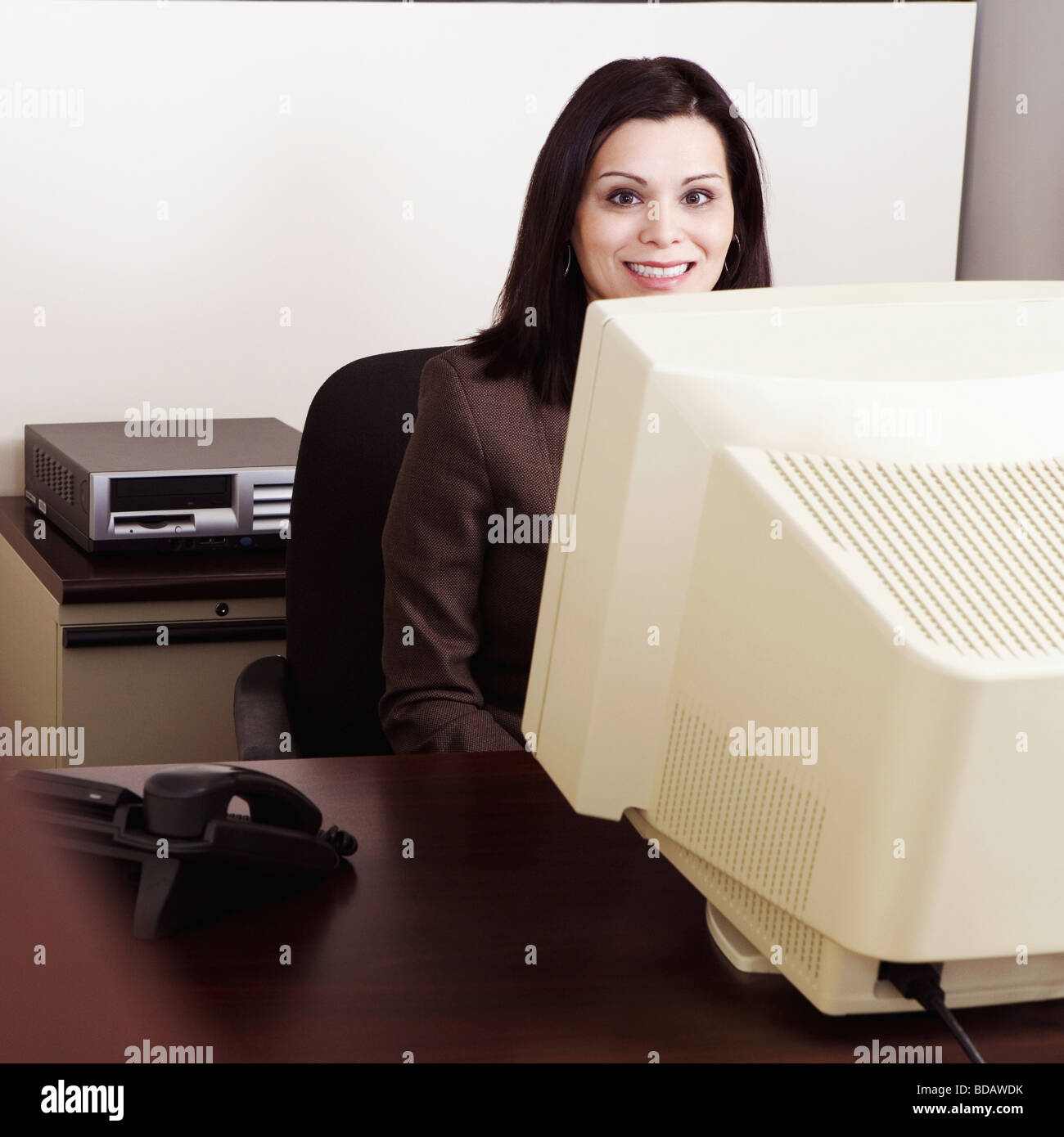 Working desktop computer hi-res stock photography and images - Alamy