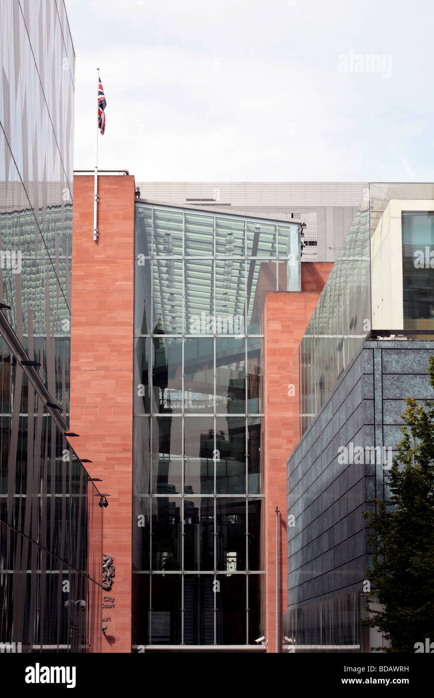 Manchester magistrates court spinningfields hi-res stock photography ...