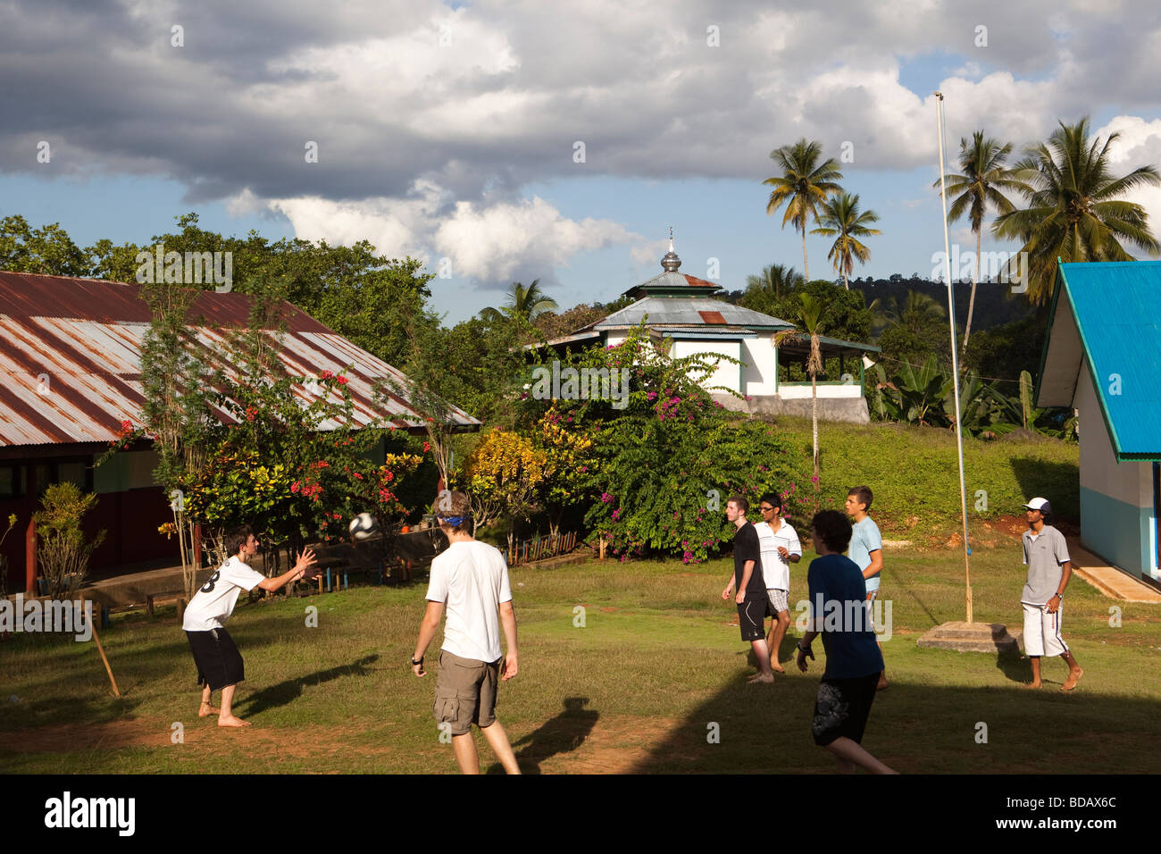 Indonesia Sulawesi Buton Labundo Bundo Wooden House Built