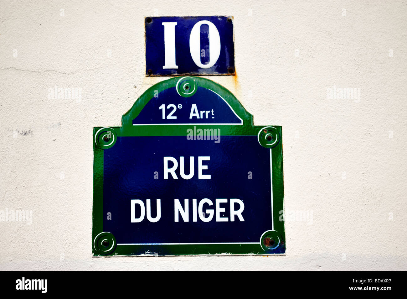 Modern French Road Sign High Resolution Stock Photography and Images ...